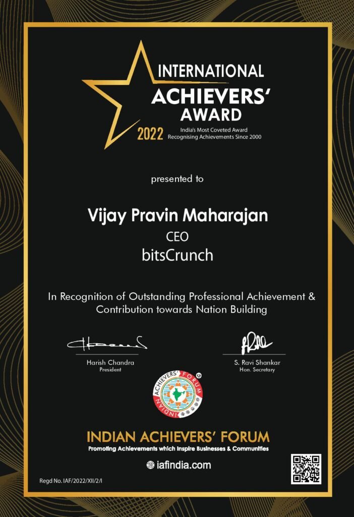 Mr. Vijay Pravin Maharajan » INDIAN ACHIEVERS FORUM Mr. Vijay Pravin Maharajan » INDIAN ACHIEVERS FORUM