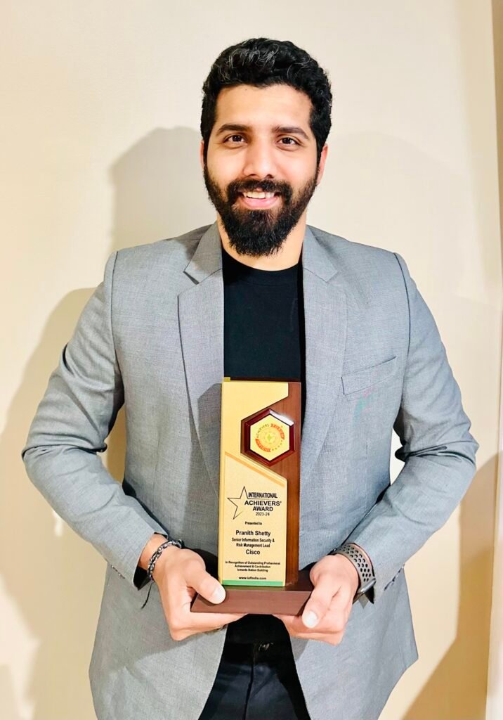 Mr. Pranith Shetty - International Achievers Award | International ...