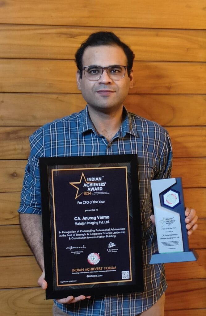CA. Anurag Verma - Indian Achievers | Indian Awards | Indian Achievements