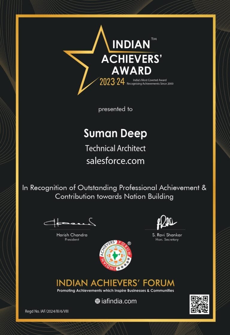 Mr. Suman Deep - Indian Achievers | Indian Achievement | Indian Awards