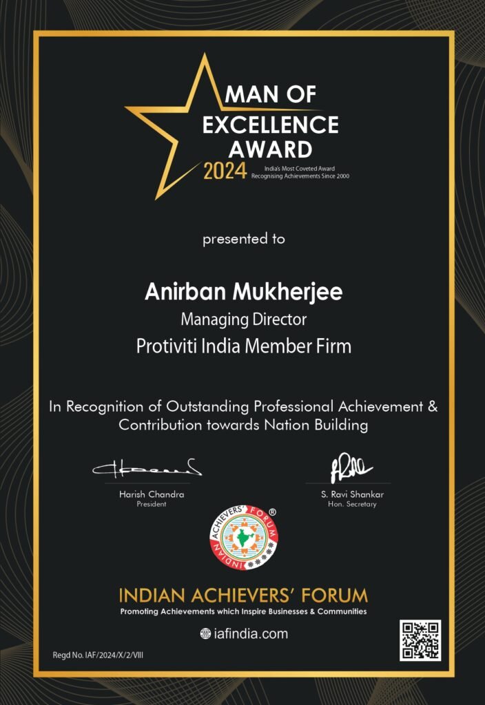 Mr. Anirban Mukherjee - Achievers | Indian Awards | Indian Excellence ...