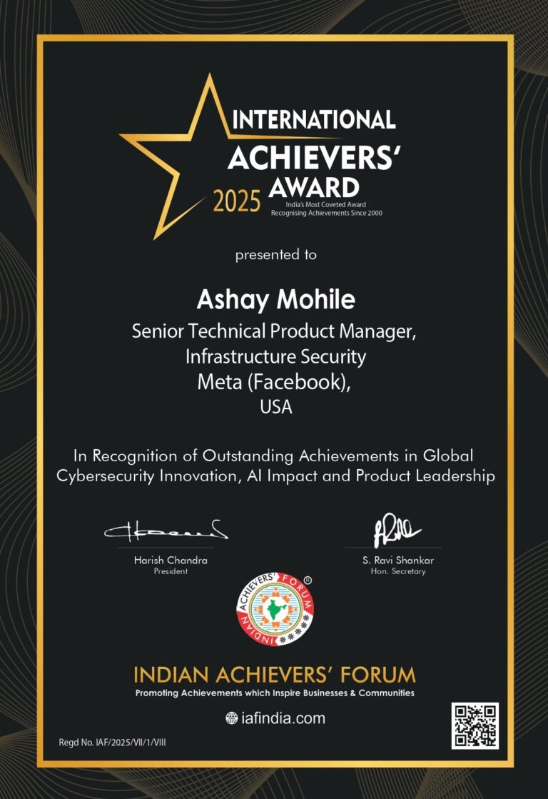 Mr. Ashay Mohile - Global Business Awards | International Brand ...